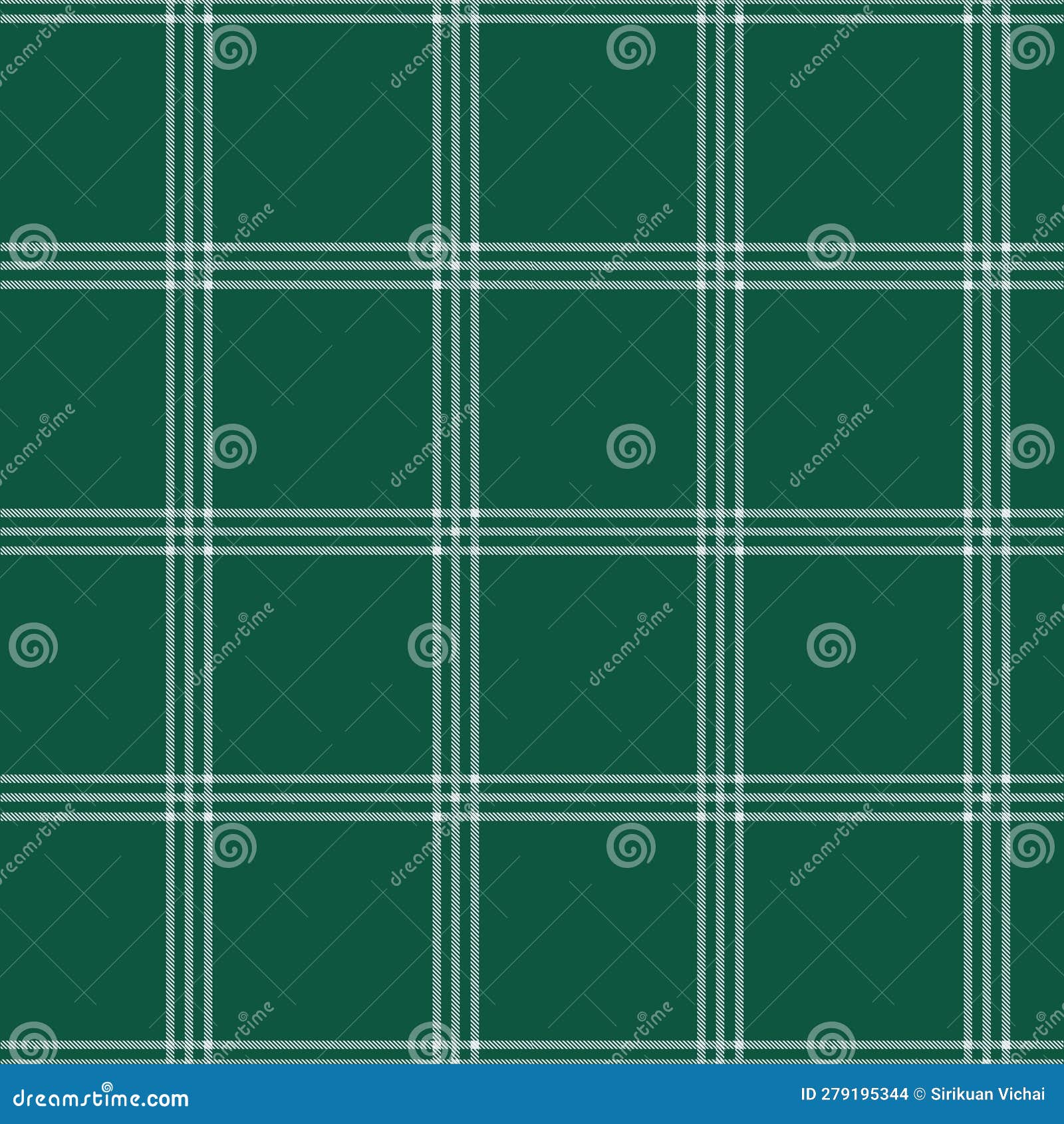 Window Pane Plaid Seamless Pattern, White and Green , Patterns 26 5 ...