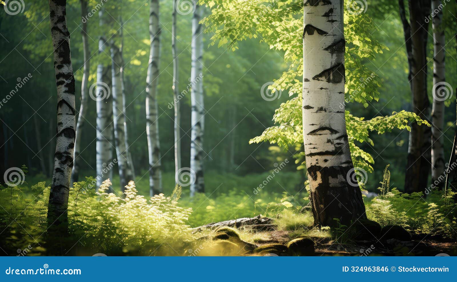 Patterns Birch Tree Silhouette Stock Illustration - Illustration of ...