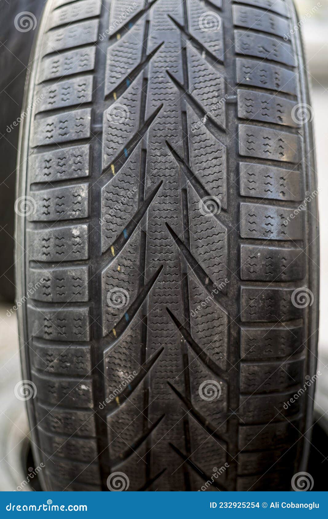 Patterns of a car tire stock photo. Image of race, closeup - 232925254