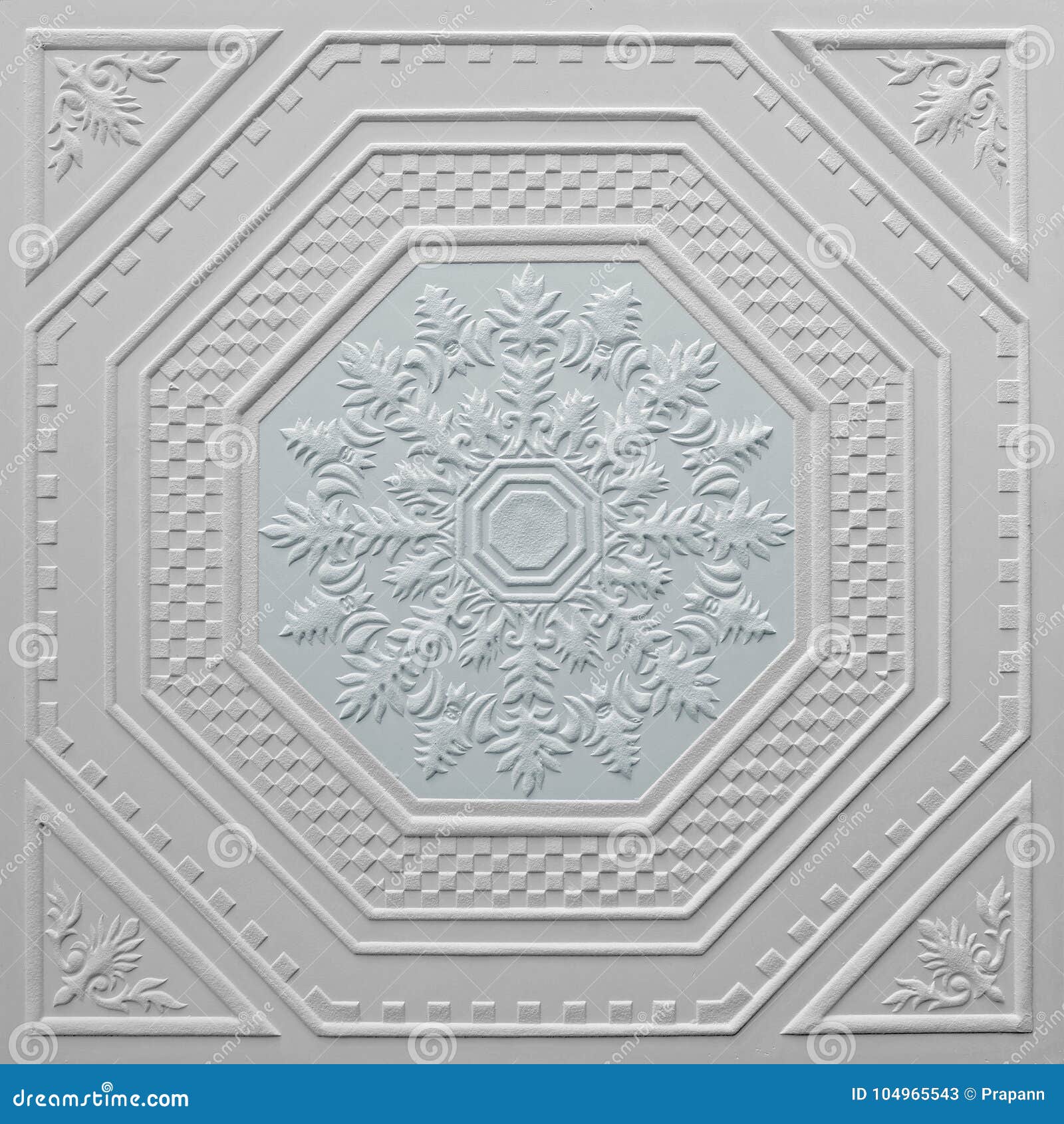 Ceiling Gypsum Board Installation, Wall Texture. Stock Photo ...