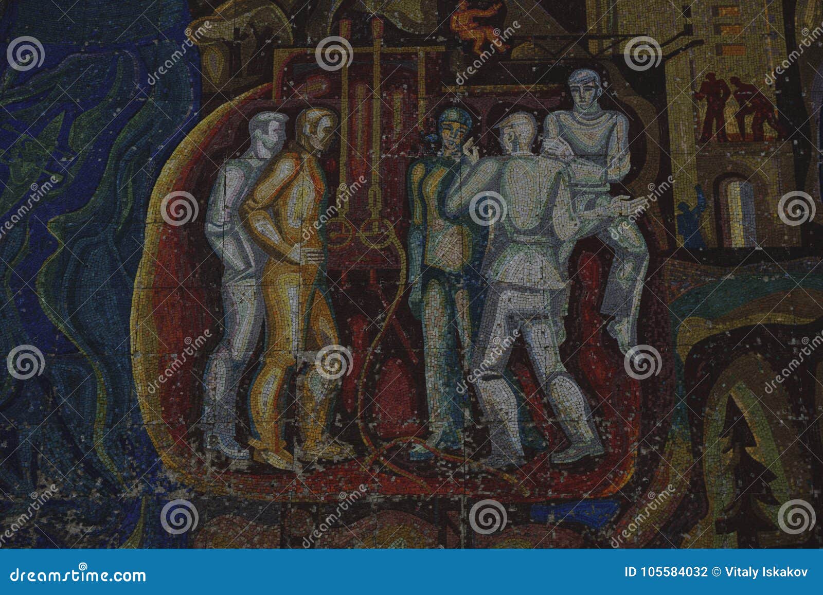 Patterns of Ceramic Tiles and Figures - Russia Berezniki 2 Jun 2017 ...