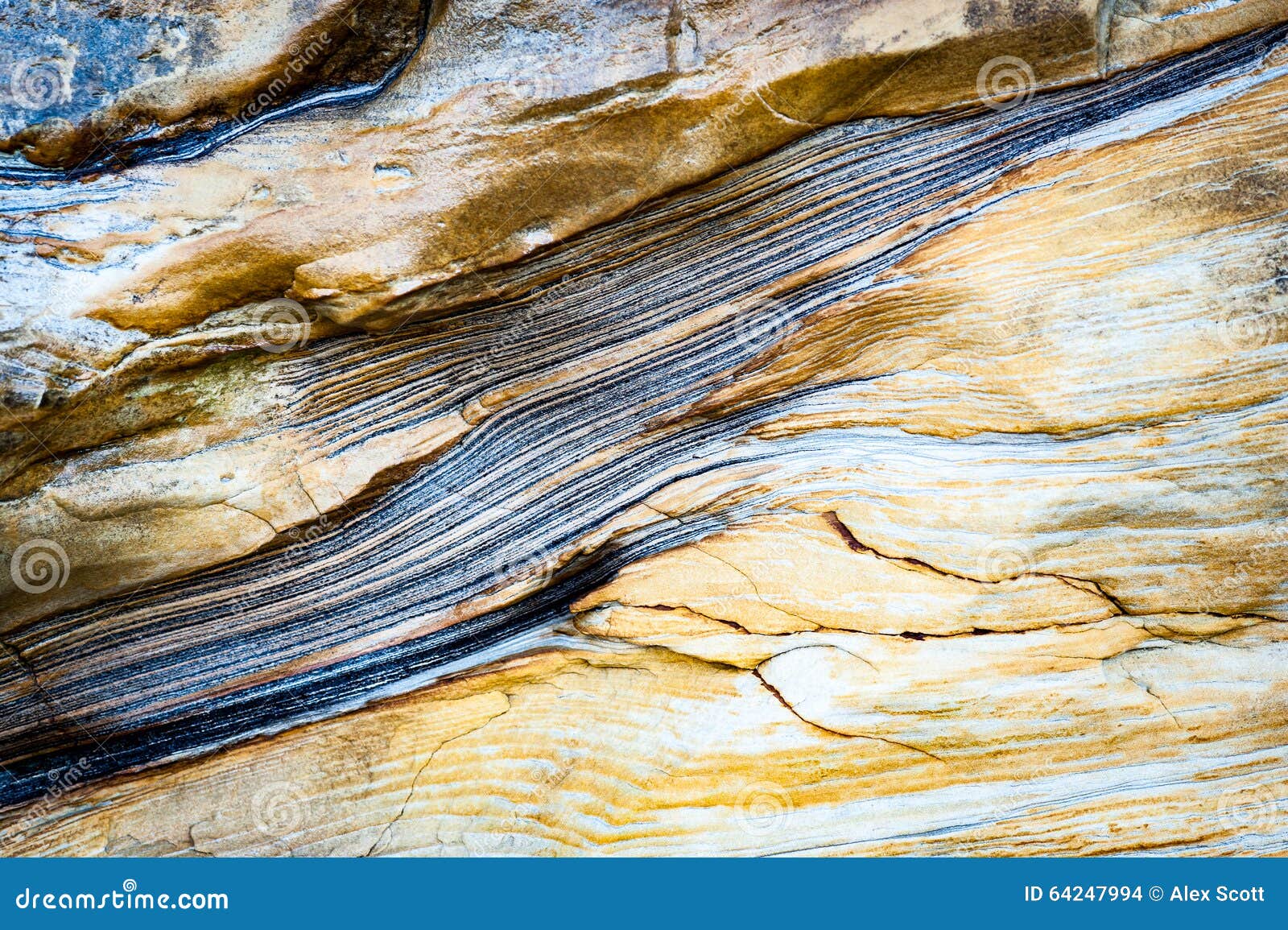 Patterns in cliff rock stock photo. Image of weathered - 64247994
