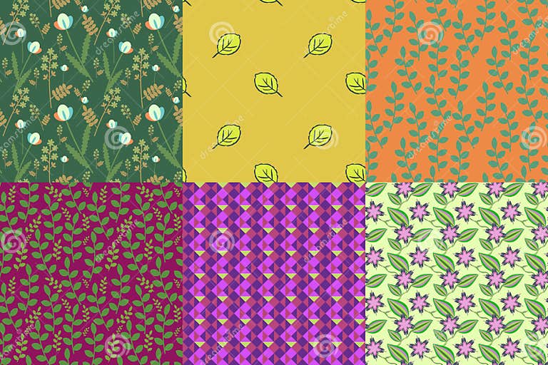 Patterns colllection stock vector. Illustration of patterns - 27257111