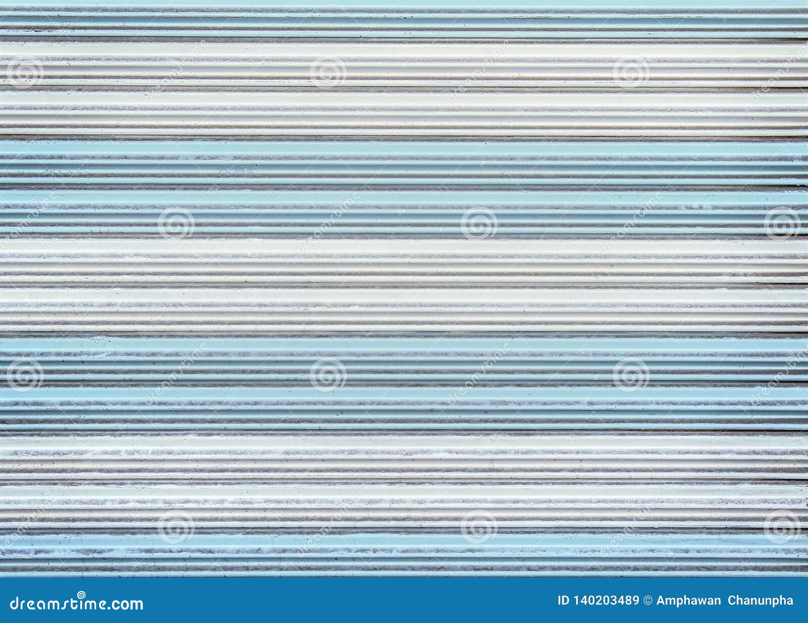 Patterns of Colorful Old White and Blue Rolling Steel Door Texture or ...