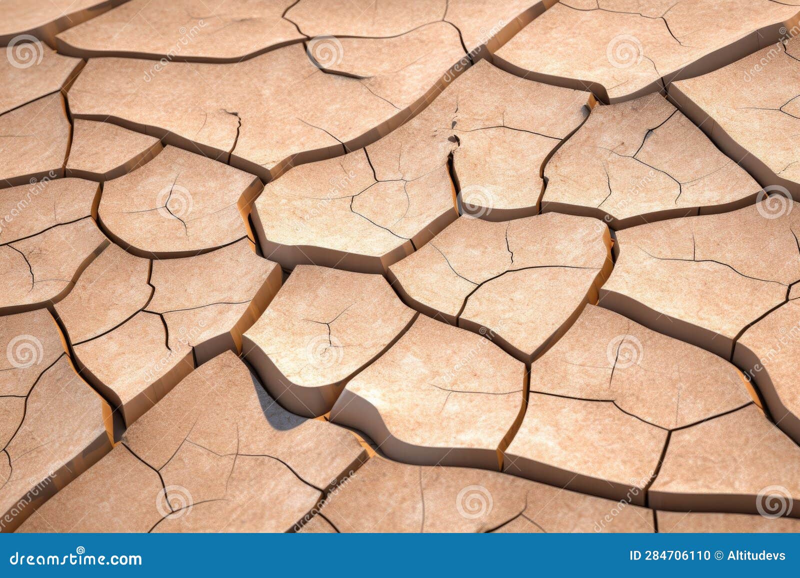 Patterns in a Cracked Dry Desert Ground Stock Photo - Image of texture ...