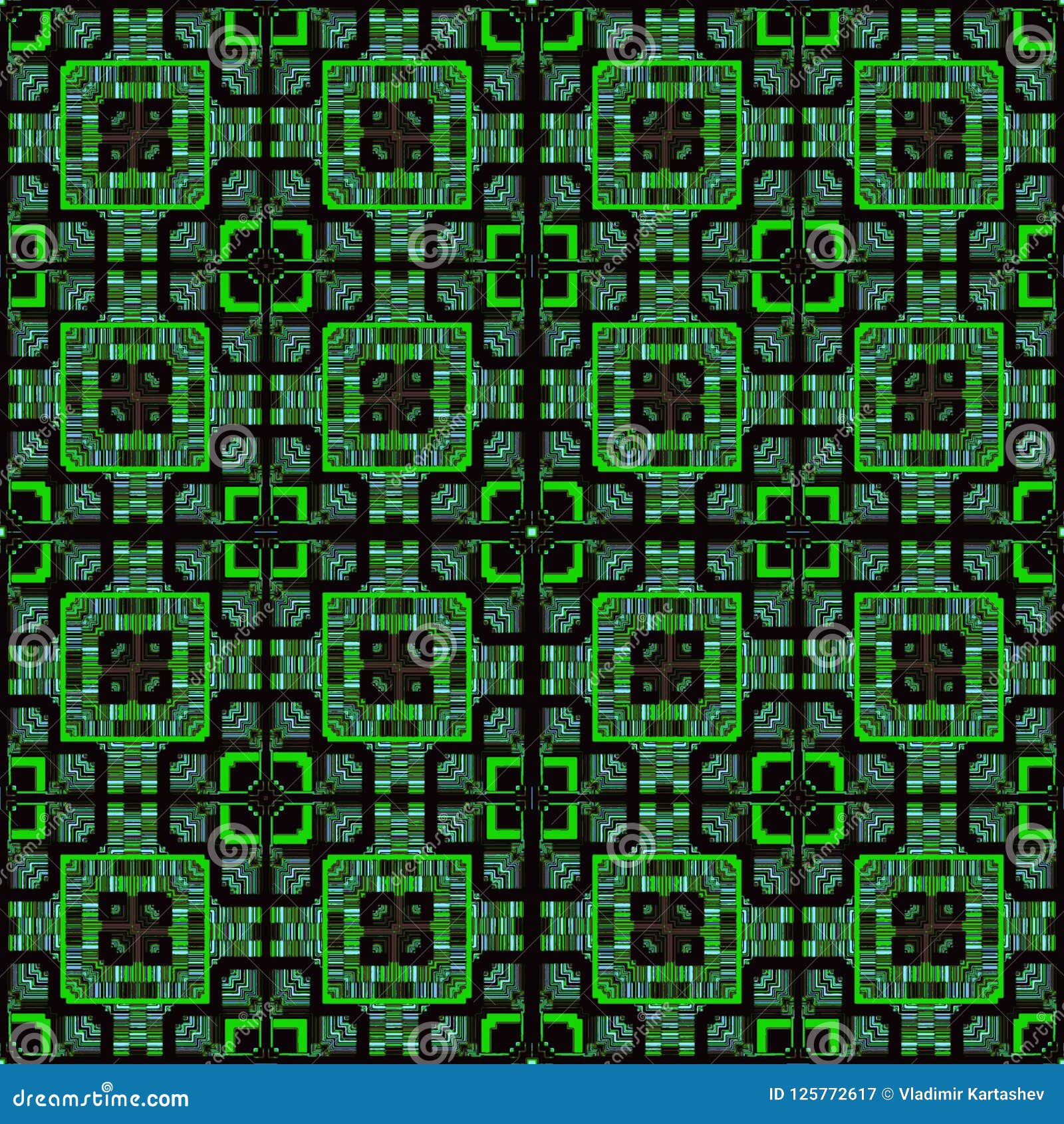 In the World of Very Interesting Multi-colored Patterns. Stock ...