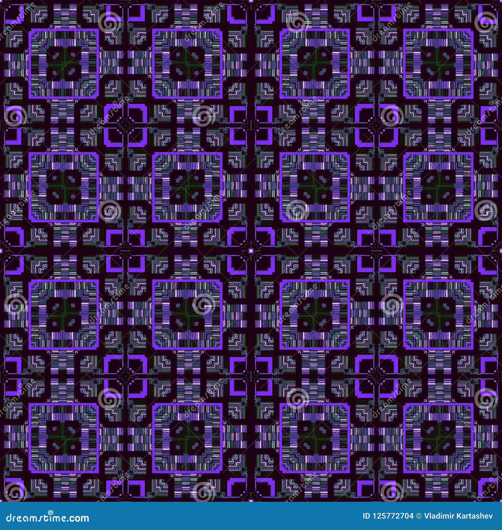 In the World of Very Interesting Multi-colored Patterns. Stock ...