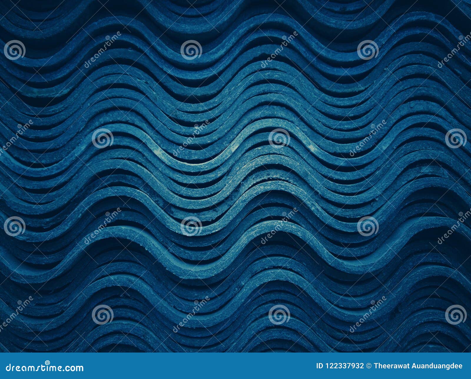 Patterns and Curves of Overlapping Tiles Stock Photo - Image of curves ...