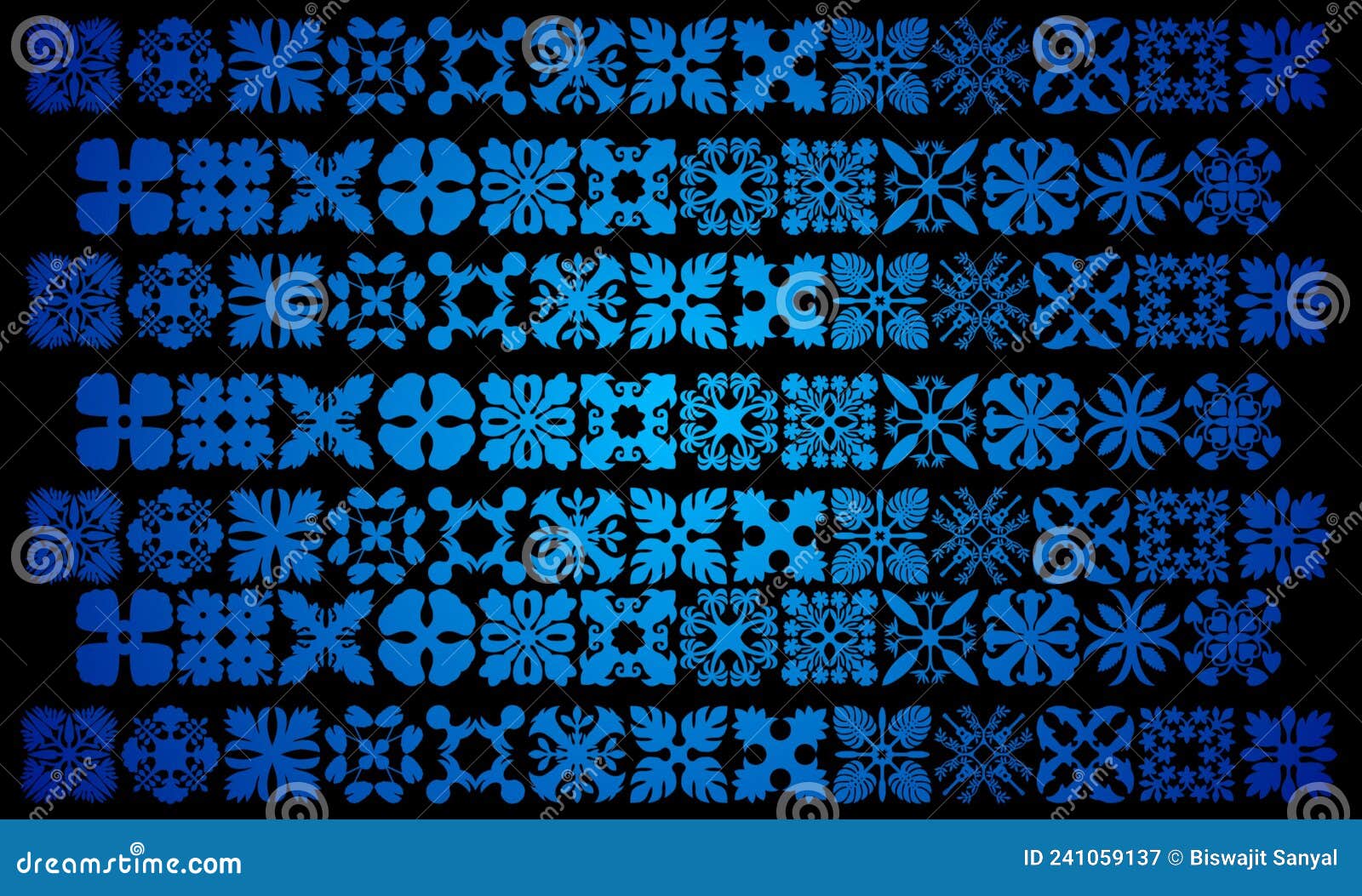 Patterns Desing for Textail Print Amd Fabrics Print Stock Illustration ...