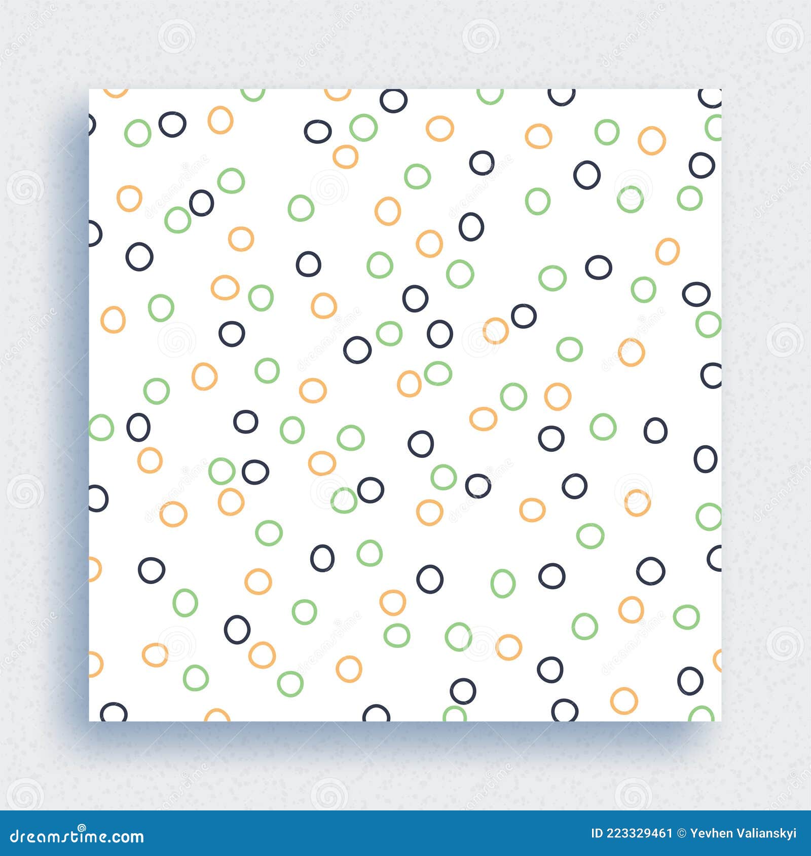 Patterns are Done with Brushes. Round Ornaments. Vector Wallpaper or ...