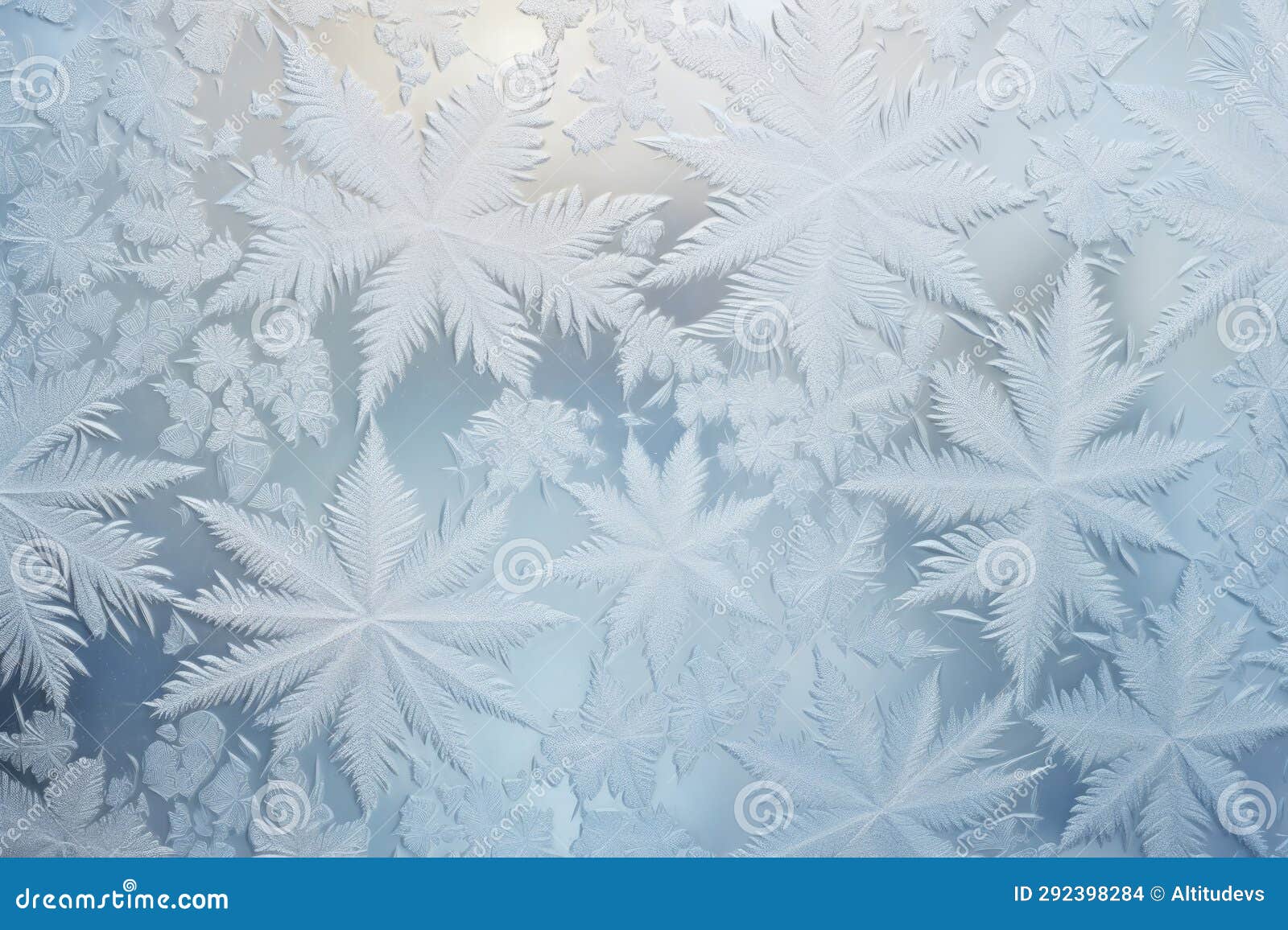 Patterns Formed by Morning Frost on a Window Stock Photo - Image of ...