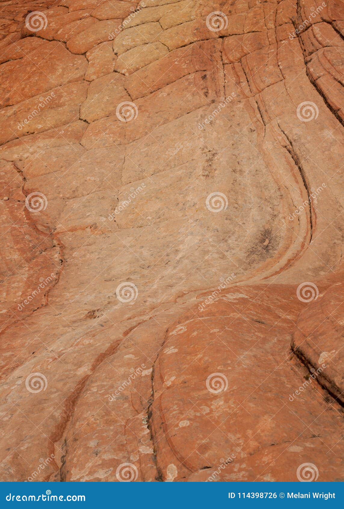 Yellow and Red Sandstone Patterns in Yant Flat in Southern Utah Stock ...