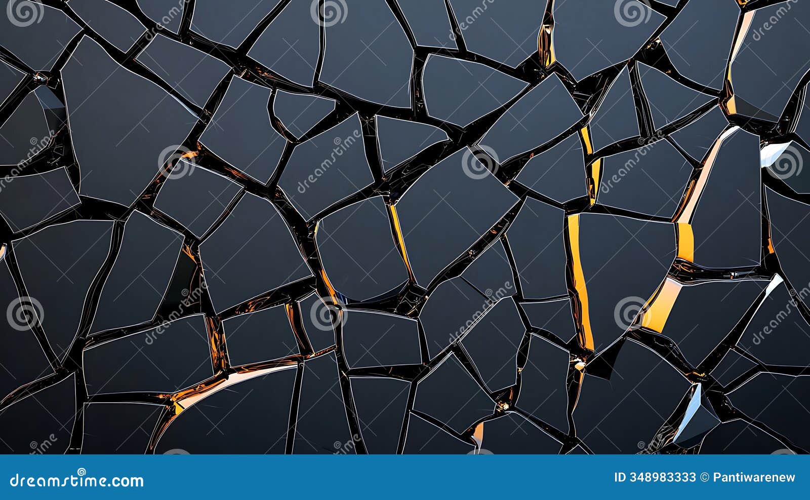 Patterns of Fracture in Composite Materials Under Stress Stock ...