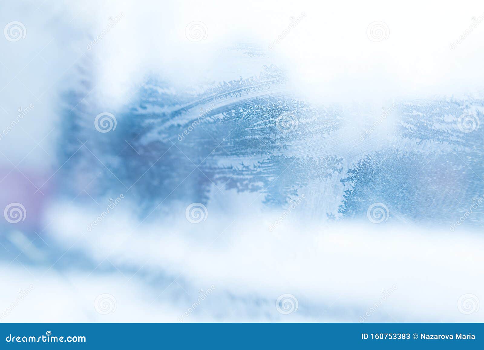 Patterns on the Frozen Glass Stock Image - Image of frosty, frosted ...