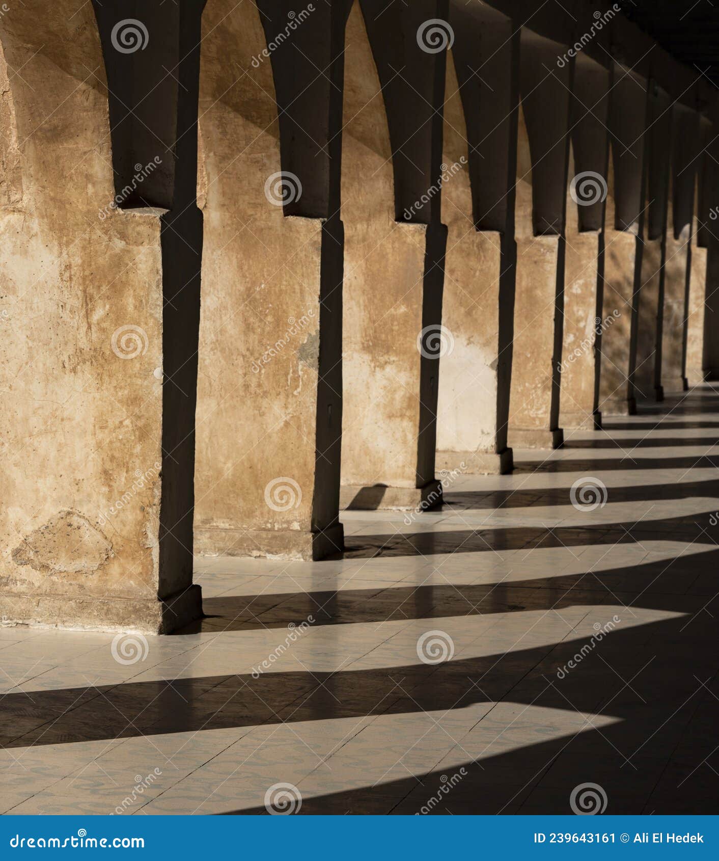 Patterns of Light and Shadow in Souq Wakra - Middle East - Doha - Qatar ...