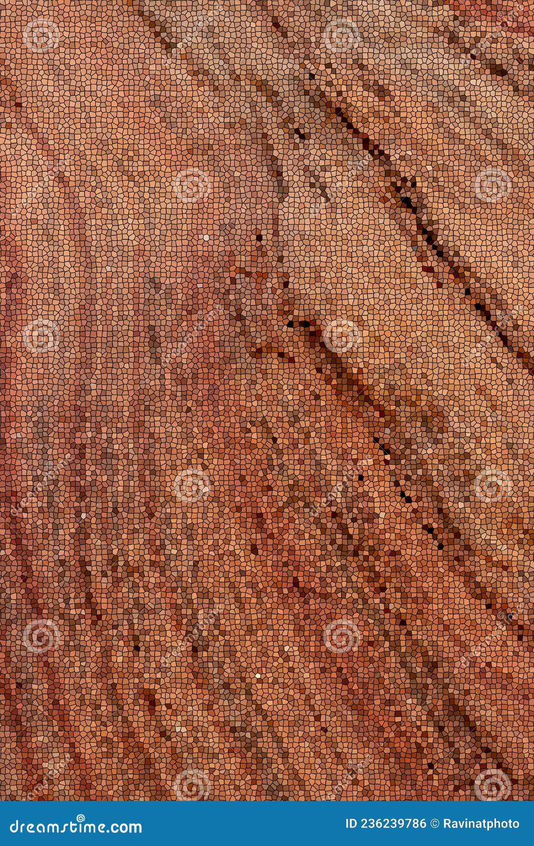 Patterns on Red Rock Broken Down in AZ Stock Photo - Image of symbolic ...