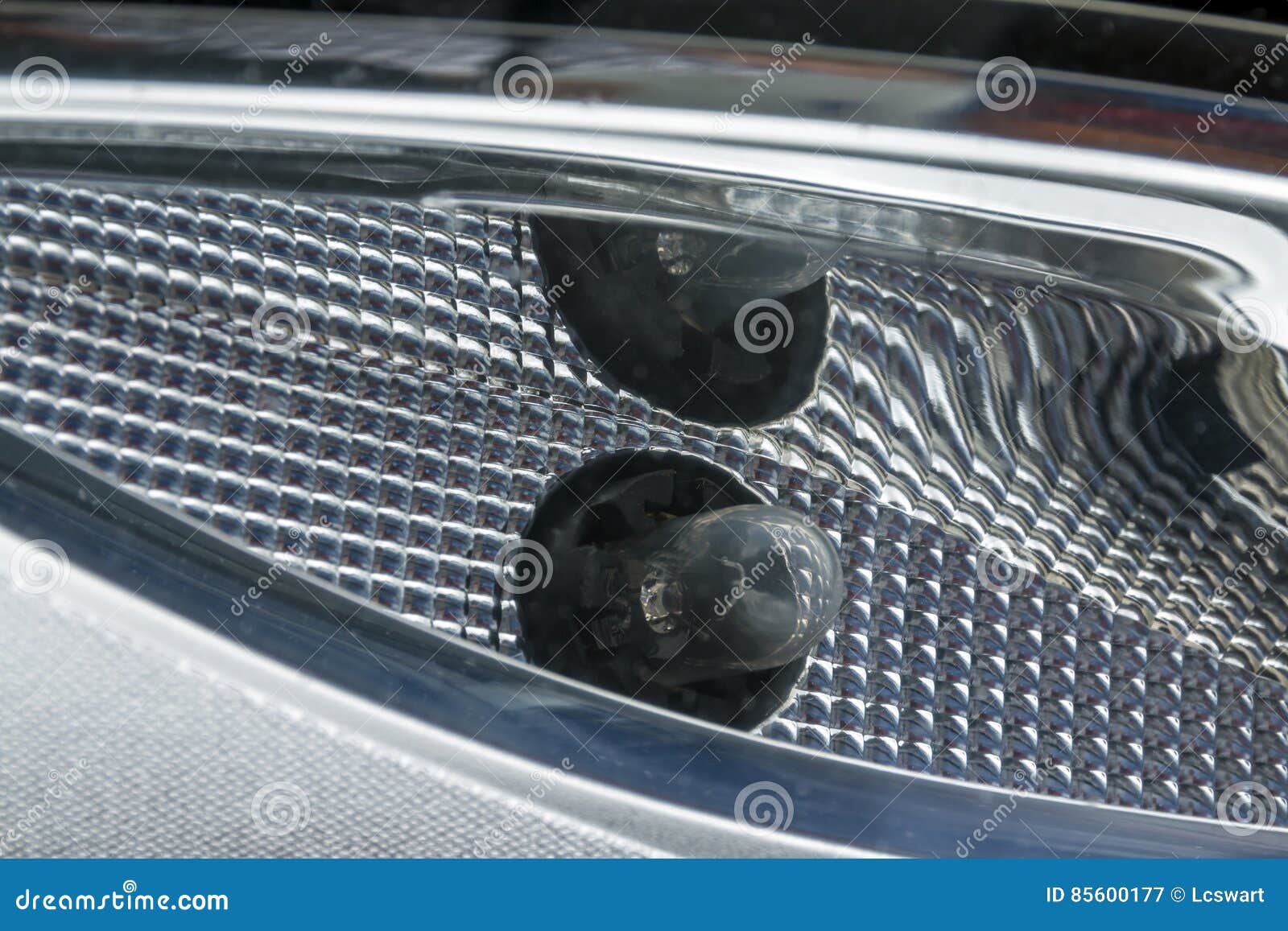 Patterns Reflections Blurs and Textures of Vehicle Head Lamp Stock ...
