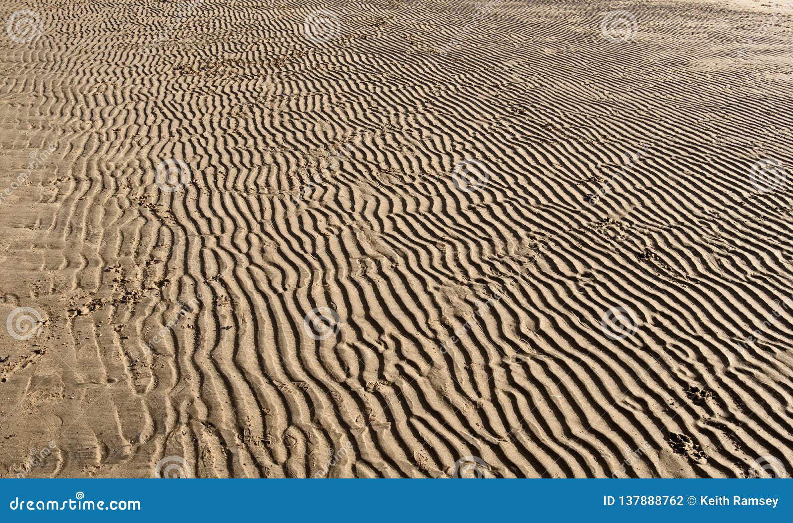 Patterns in the Sand on a Beach Stock Photo - Image of textures, great ...