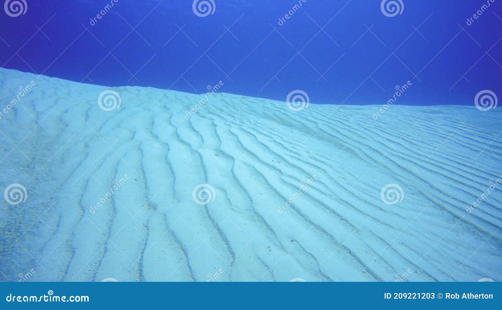 Patterns in the Sand on the Ocean Floor Stock Image - Image of summer ...