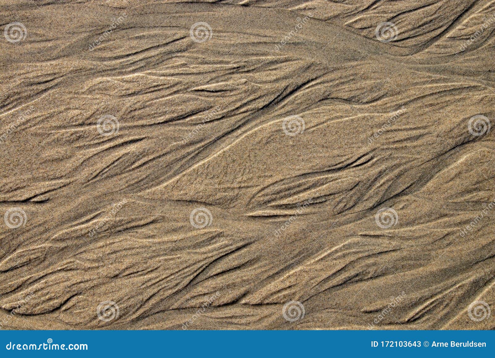 Patterns in the Sand stock image. Image of ocean, california - 172103643