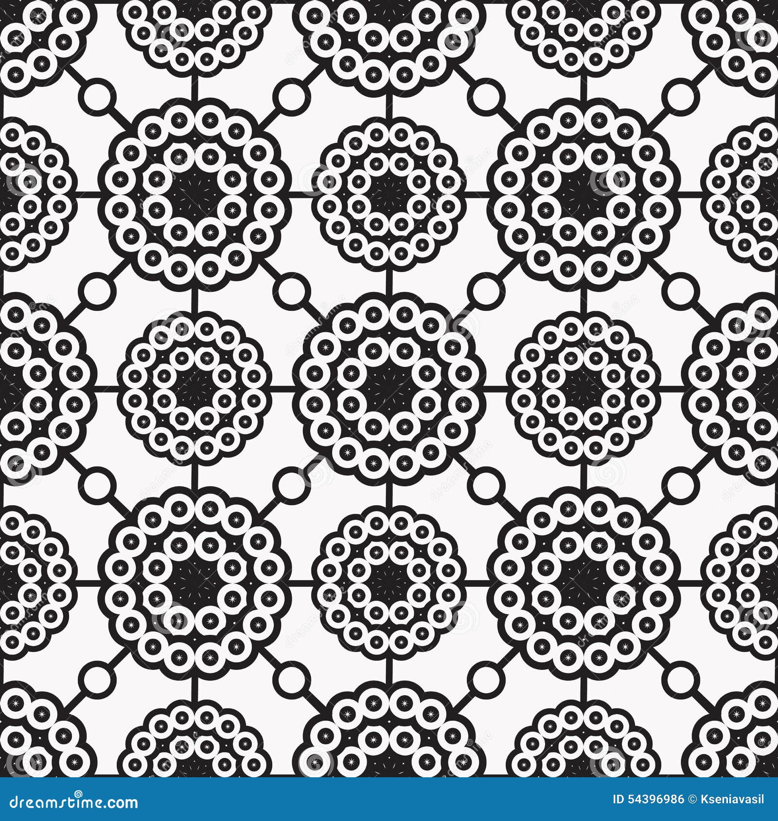Patterns Seamless Circles 02 Stock Vector - Illustration of paper ...