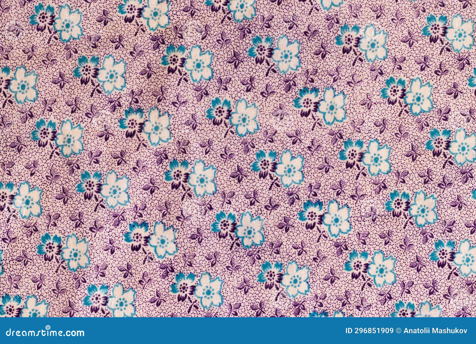 Patterns of Small Flowers on Fabric,floral Background, Seamless Floral ...
