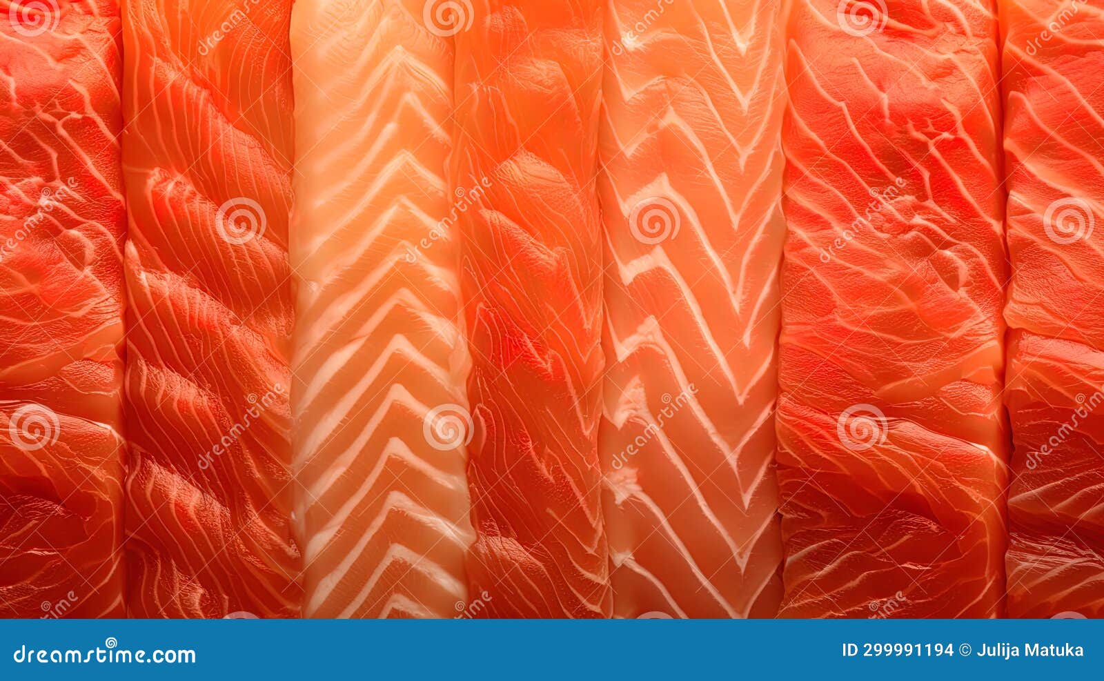 Patterns with Smoked Salmon Stock Illustration - Illustration of meal ...