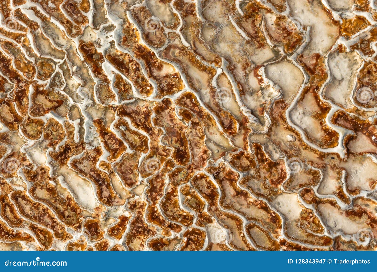 Patterns on the Stone Made by the Flow of Water Stock Image - Image of ...
