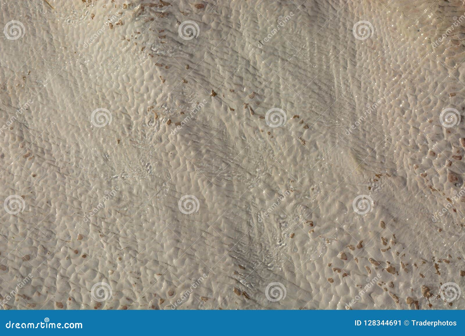 Patterns on the Stone Made by the Flow of Water Stock Image - Image of ...