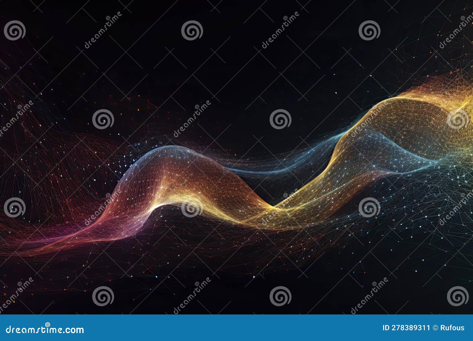 Patterns that Suggest the Idea of Big Data, Movement and Fast Flowing ...