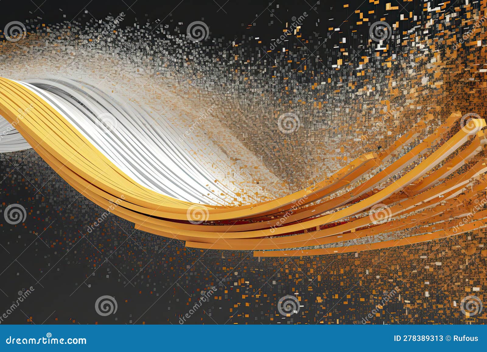 Patterns that Suggest the Idea of Big Data, Movement and Fast Flowing ...