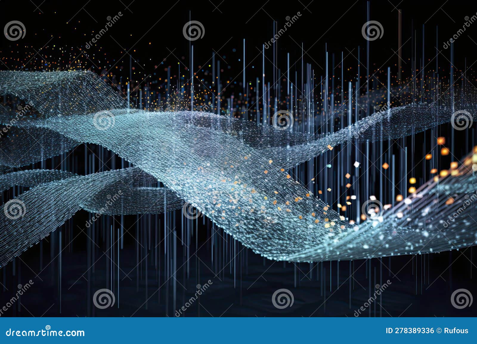 Patterns that Suggest the Idea of Big Data, Movement and Fast Flowing ...