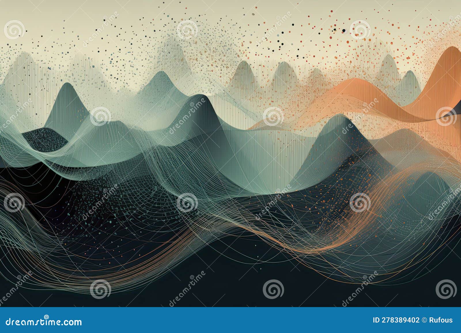 Patterns that Suggest the Idea of Big Data, Movement and Fast Flowing ...