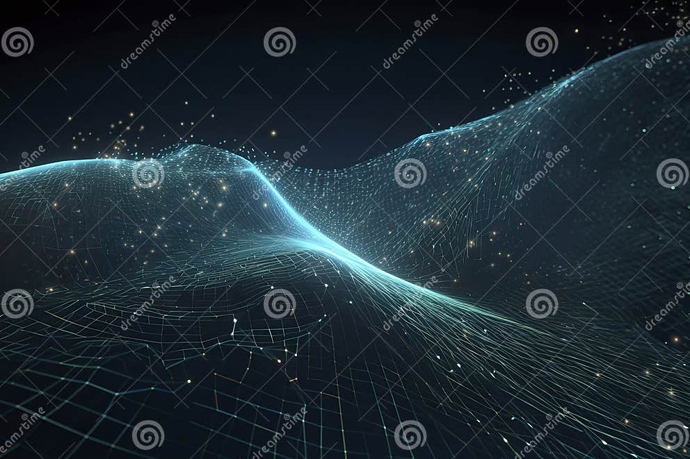 Patterns that Suggest the Idea of Big Data, Movement and Fast Flowing ...