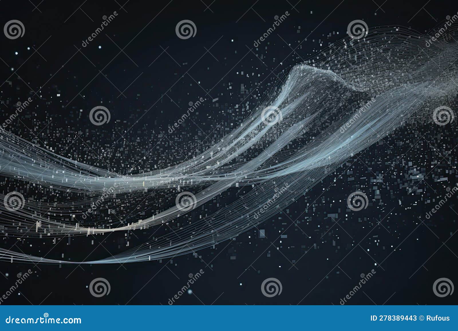 Patterns that Suggest the Idea of Big Data, Movement and Fast Flowing ...