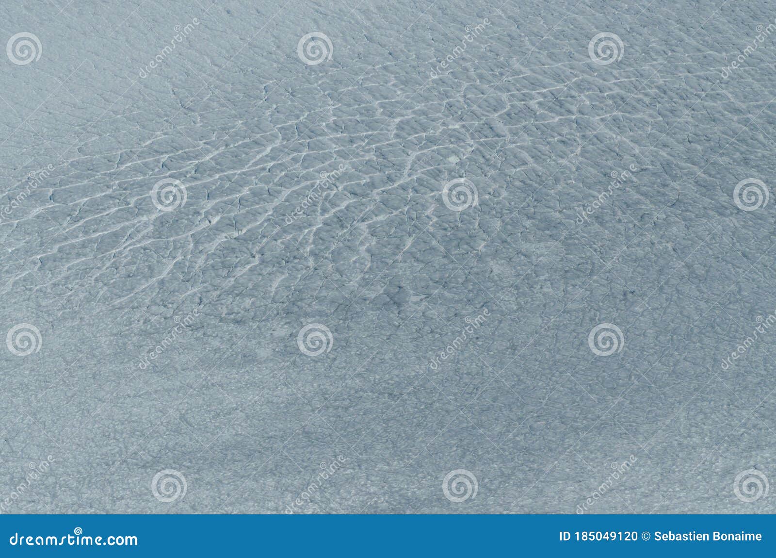 Patterns on the Surface of a Glacier Stock Photo - Image of antarctica ...