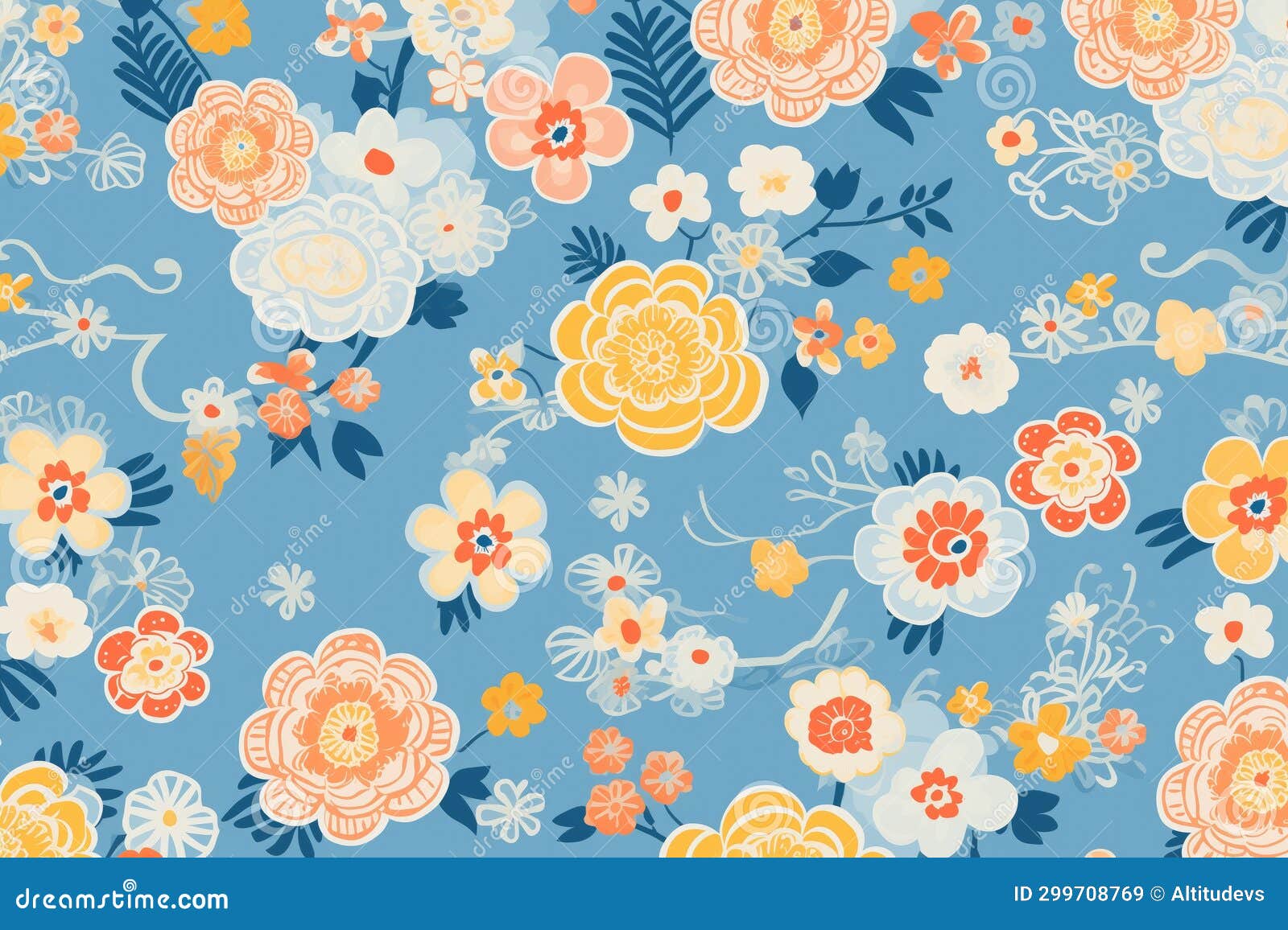 Patterns on Taiwanese Hakka Floral Fabric Spread Out Stock Image ...