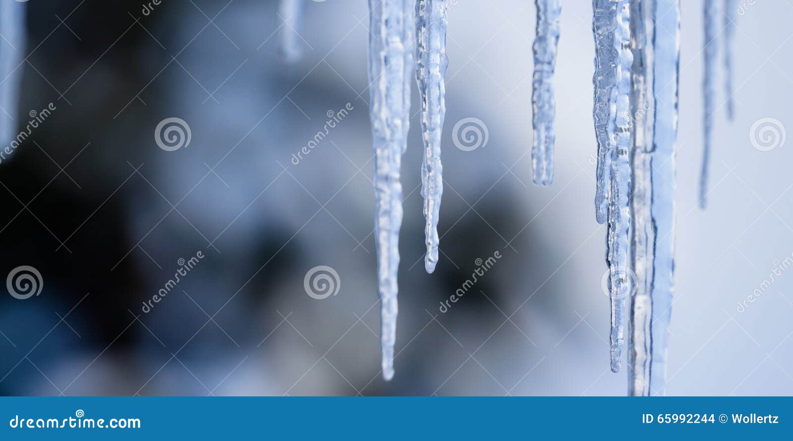 Patterns and Texture on Icicles Stock Photo - Image of weather, cold ...