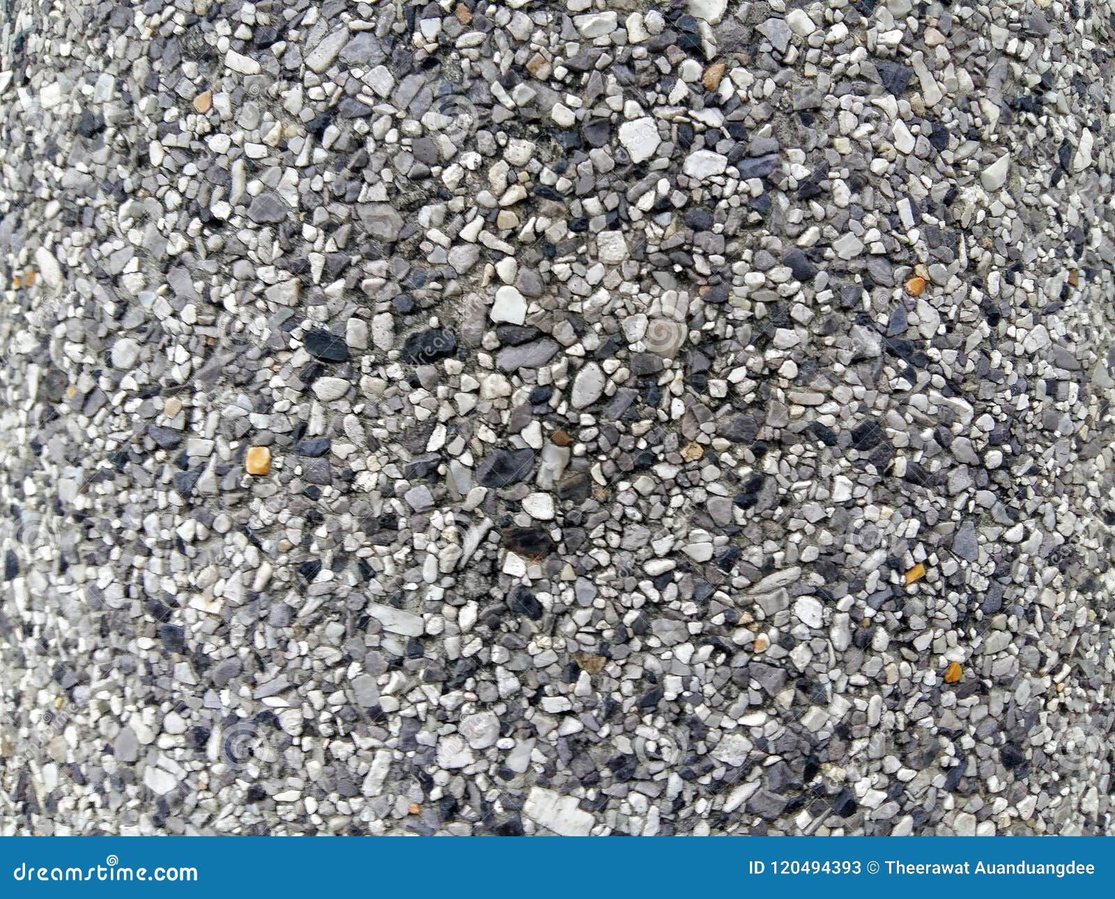 Patterns and Textures with Many Small Gray Stones Stock Image - Image ...