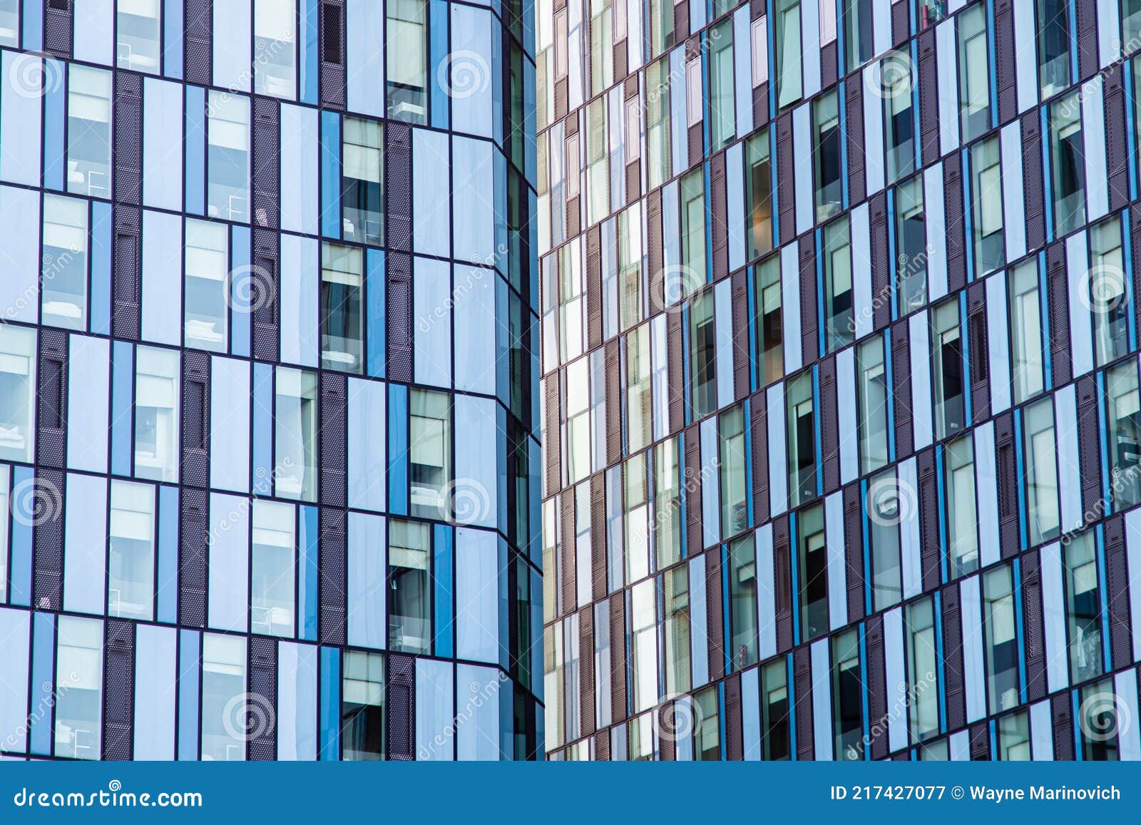 Patterns and Textures of the Modern Building Stock Image - Image of ...