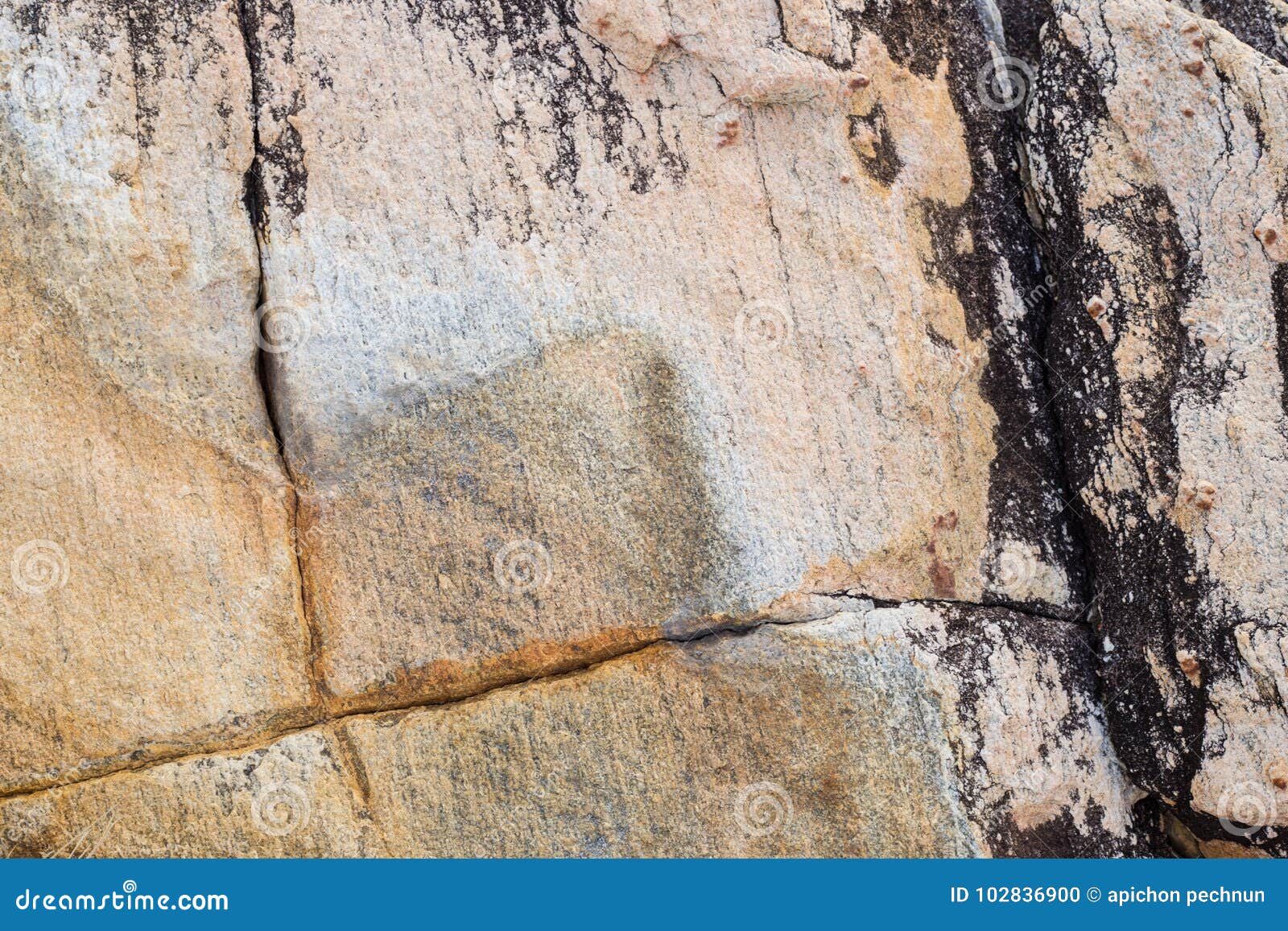 Patterns and Textures of the Old Volcanic Rock on the Beach for Stock ...