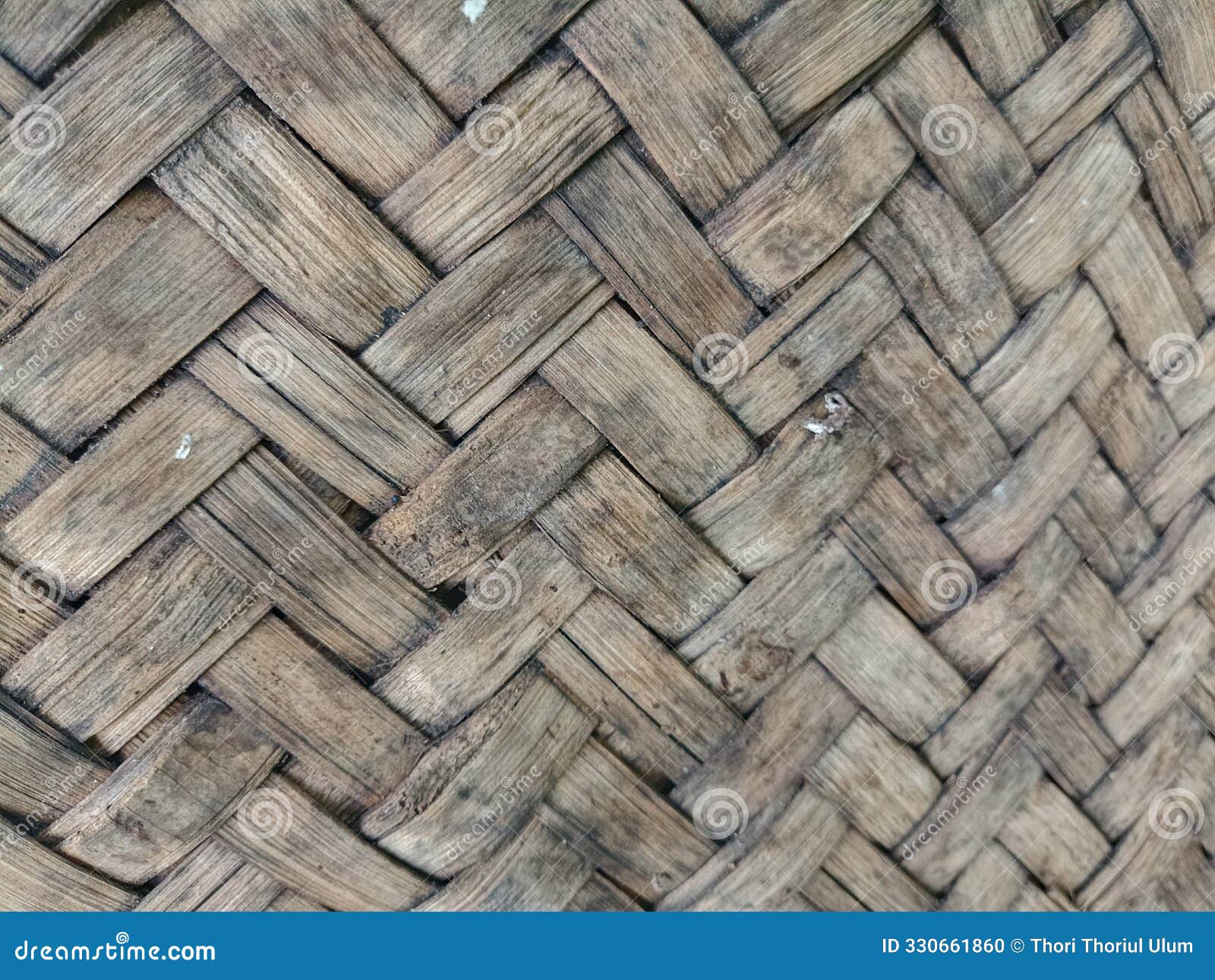 Patterns and Textures of Traditional Bamboo Woven Crafts Stock Photo ...