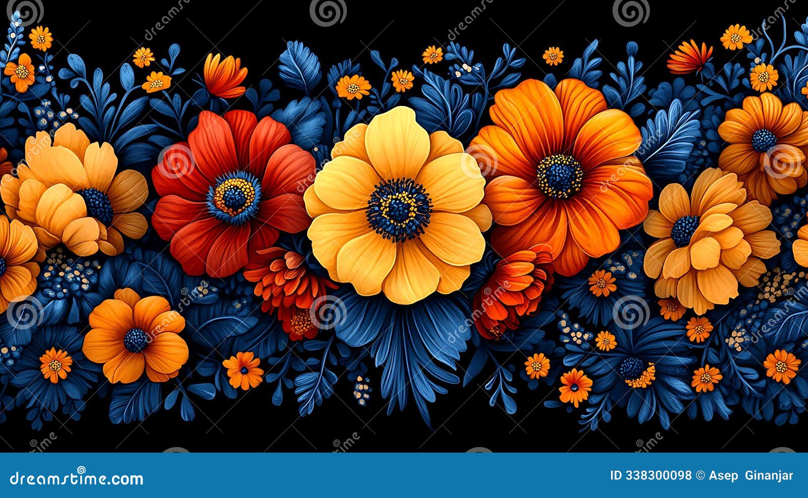 Patterns Typical of Hispanic Art Styles Stock Illustration ...