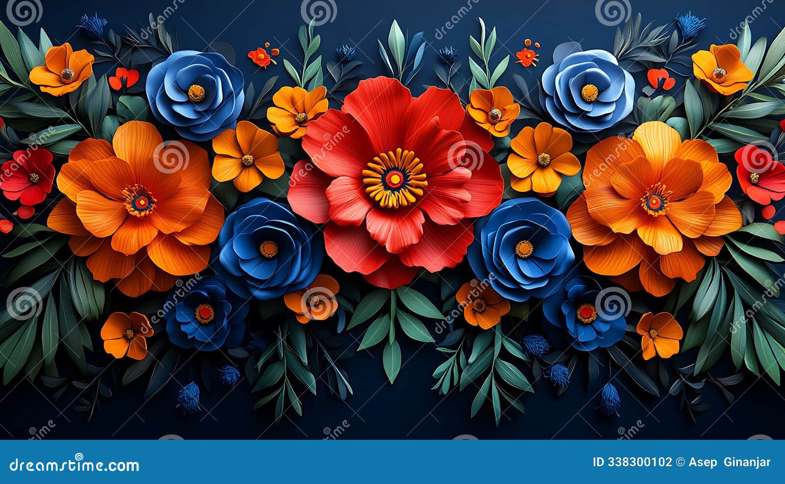 Patterns Typical of Hispanic Art Styles Stock Illustration ...