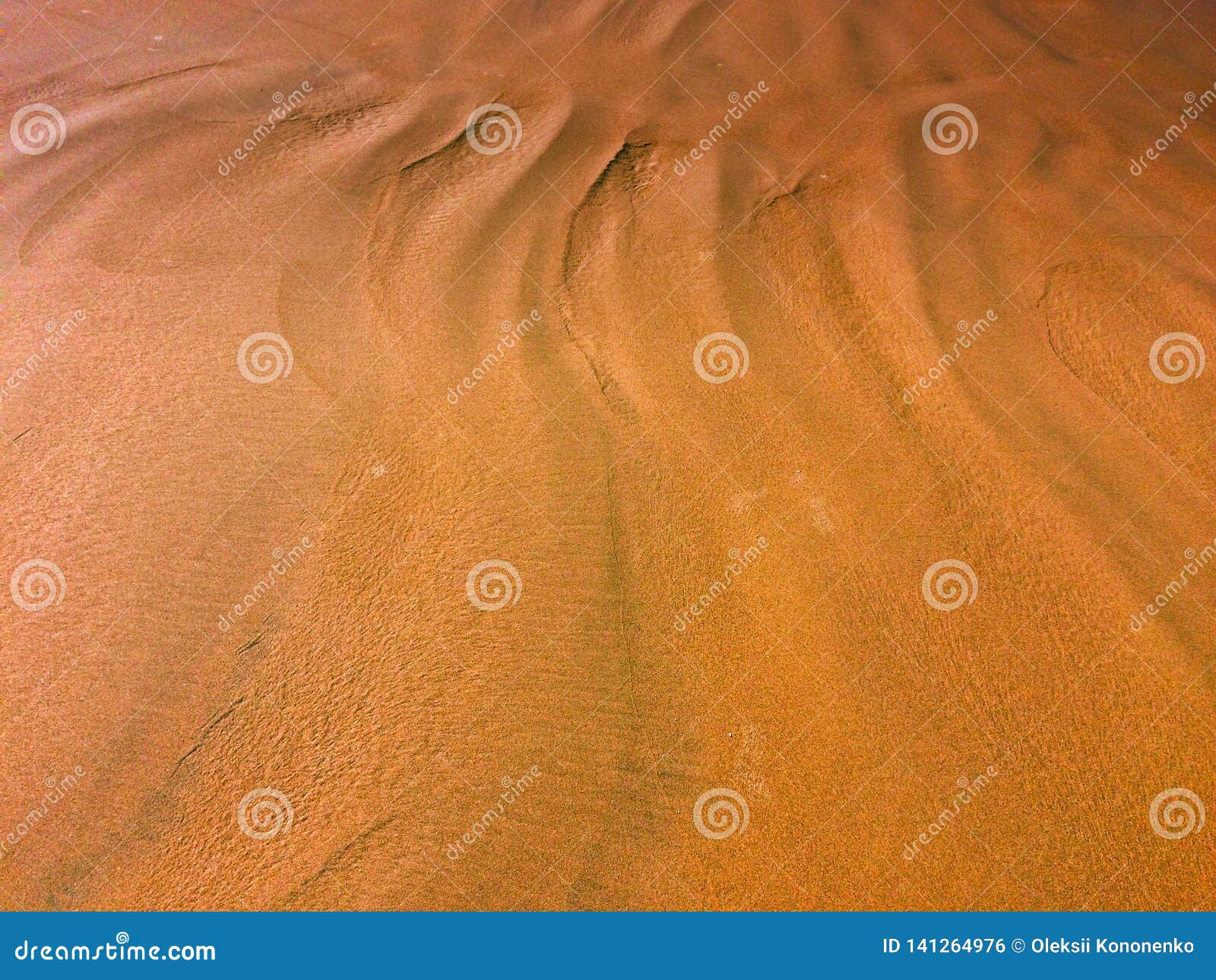 Patterns from the Waves and Wind on the Sand, Sand of an Unusual Color ...