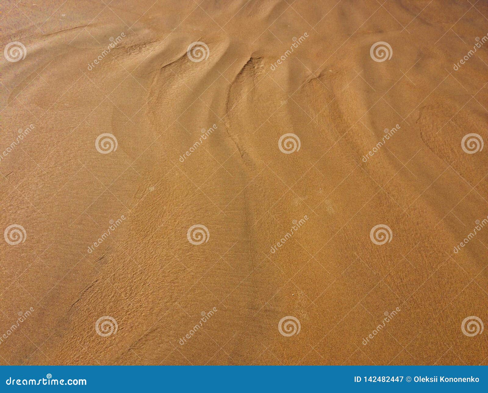 Patterns from the Waves and Wind on the Sand, Sand of an Unusual Color ...