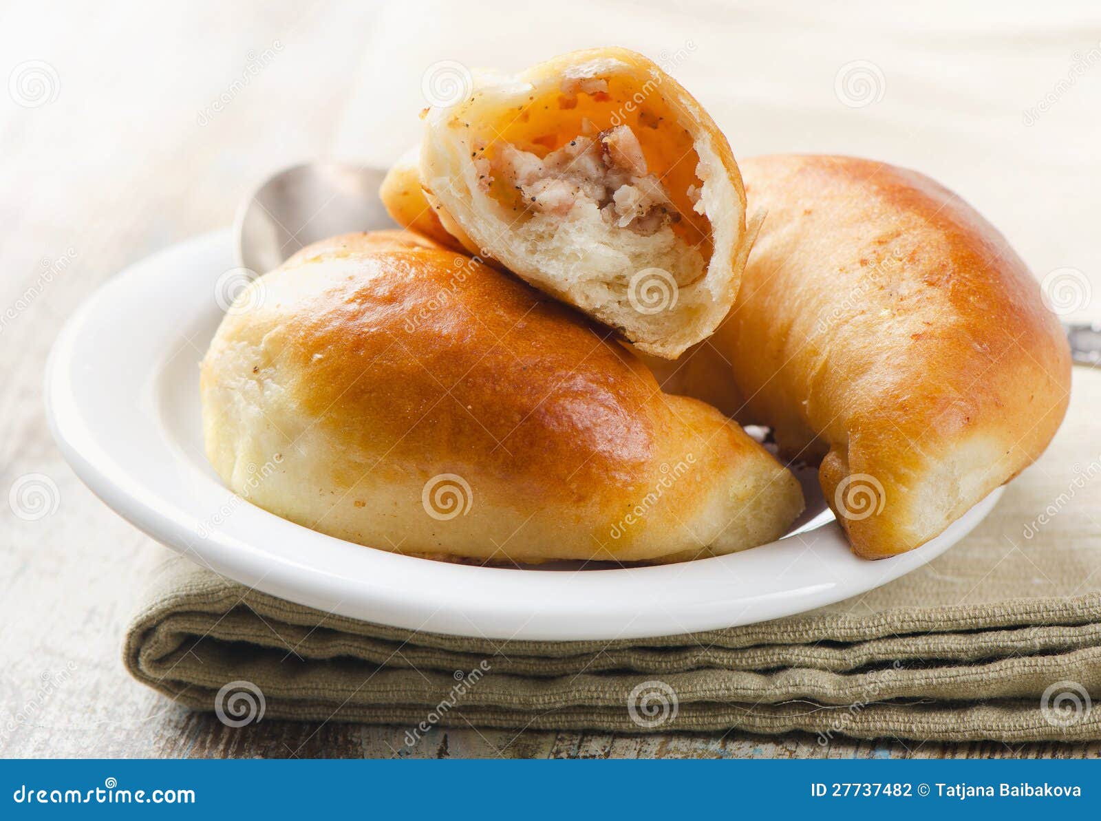 Patties in plate stock photo. Image of stuffed, gourmet - 27737482