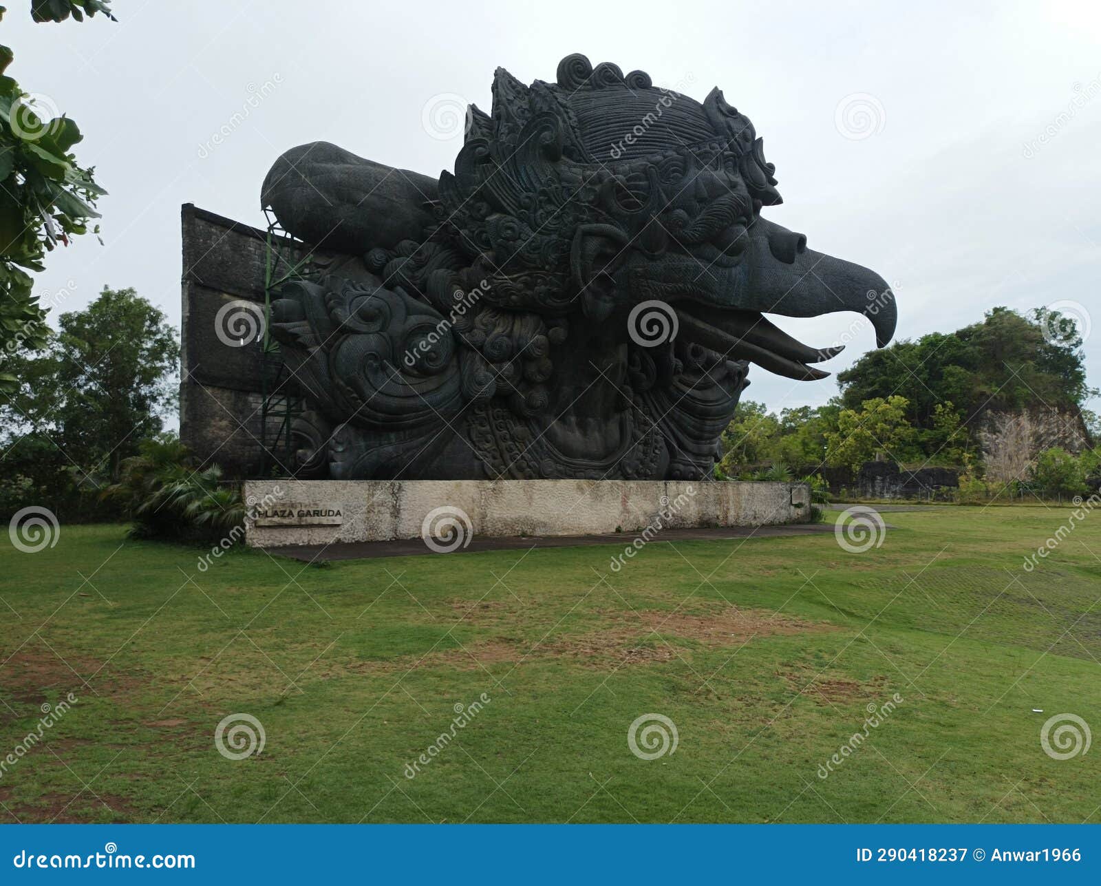 Patung Garuda Bali Indonesia Stock Image - Image of patung, garuda ...