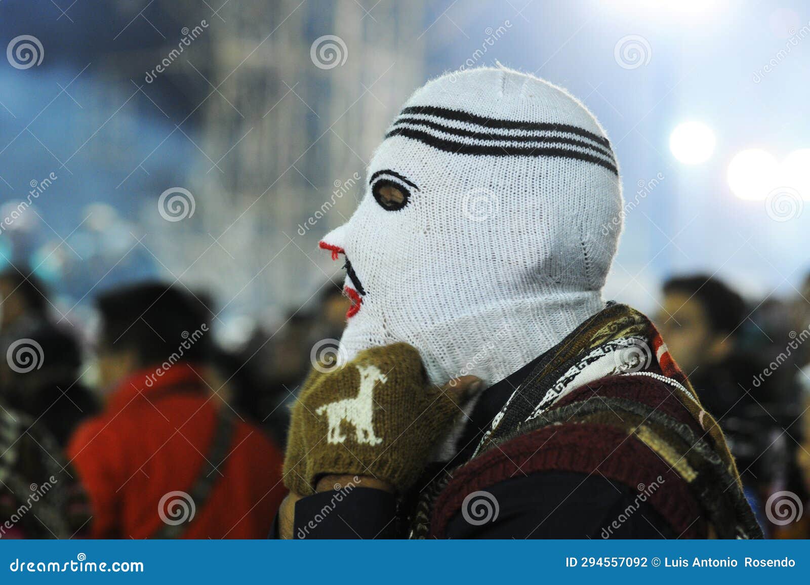 Paucartambo Masks with the Devil, Peru during the Procession of the ...