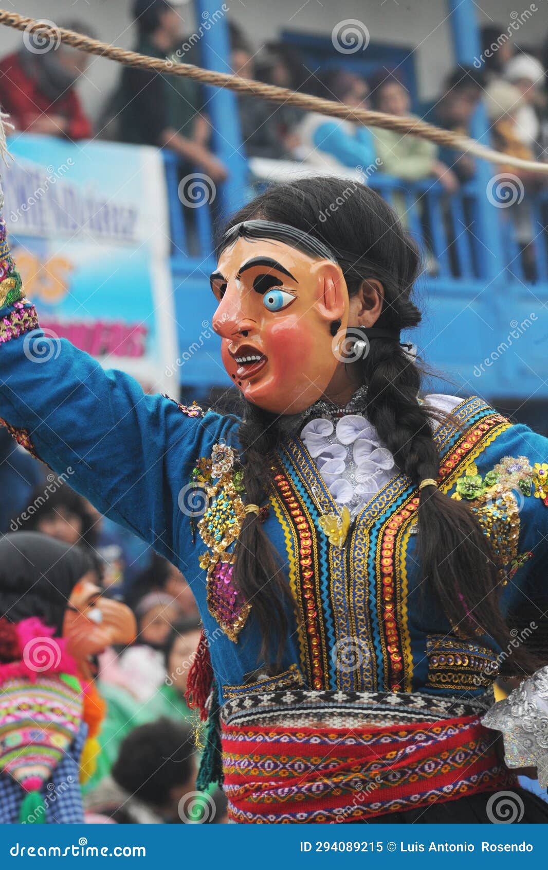 Paucartambo Peru Masks during the Procession of the Virgin of Carmen ...